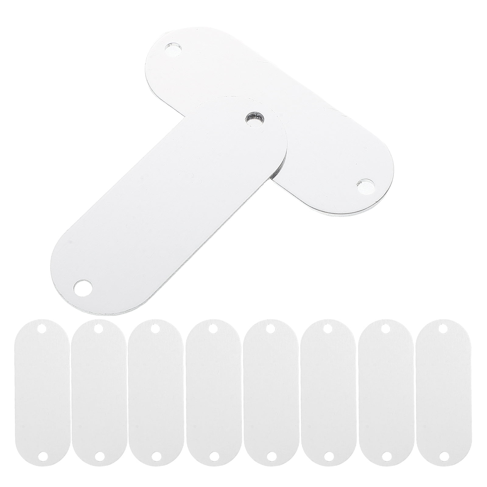 WHAMVOX 25Pcs Metal Tags for Stamping and Engraving Diy Projects ...