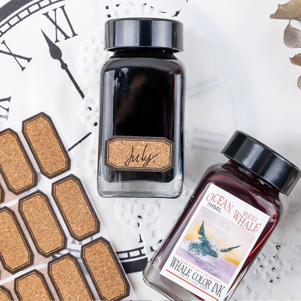 WHAMVOX 2Pack Name Tag Label for School Use Brown Rectangular 14X6.5X0 ...