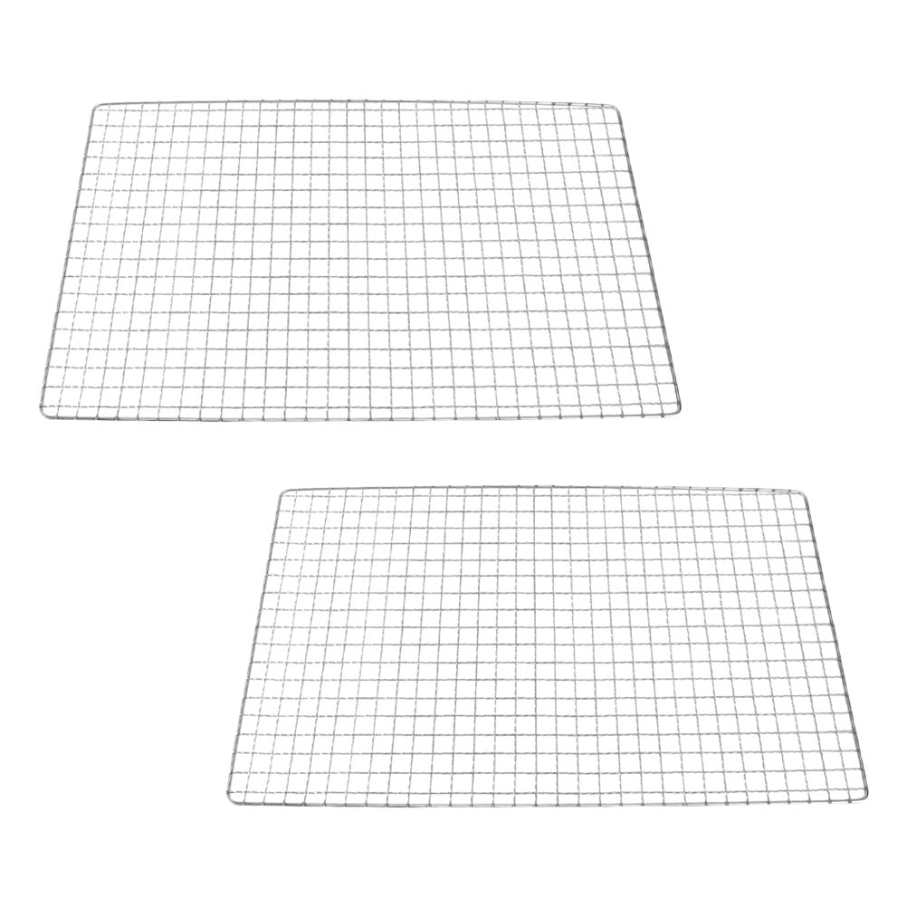 WHAMVOX Durable Stainless Steel BBQ Grill Nets for Outdoor BBQ with ...