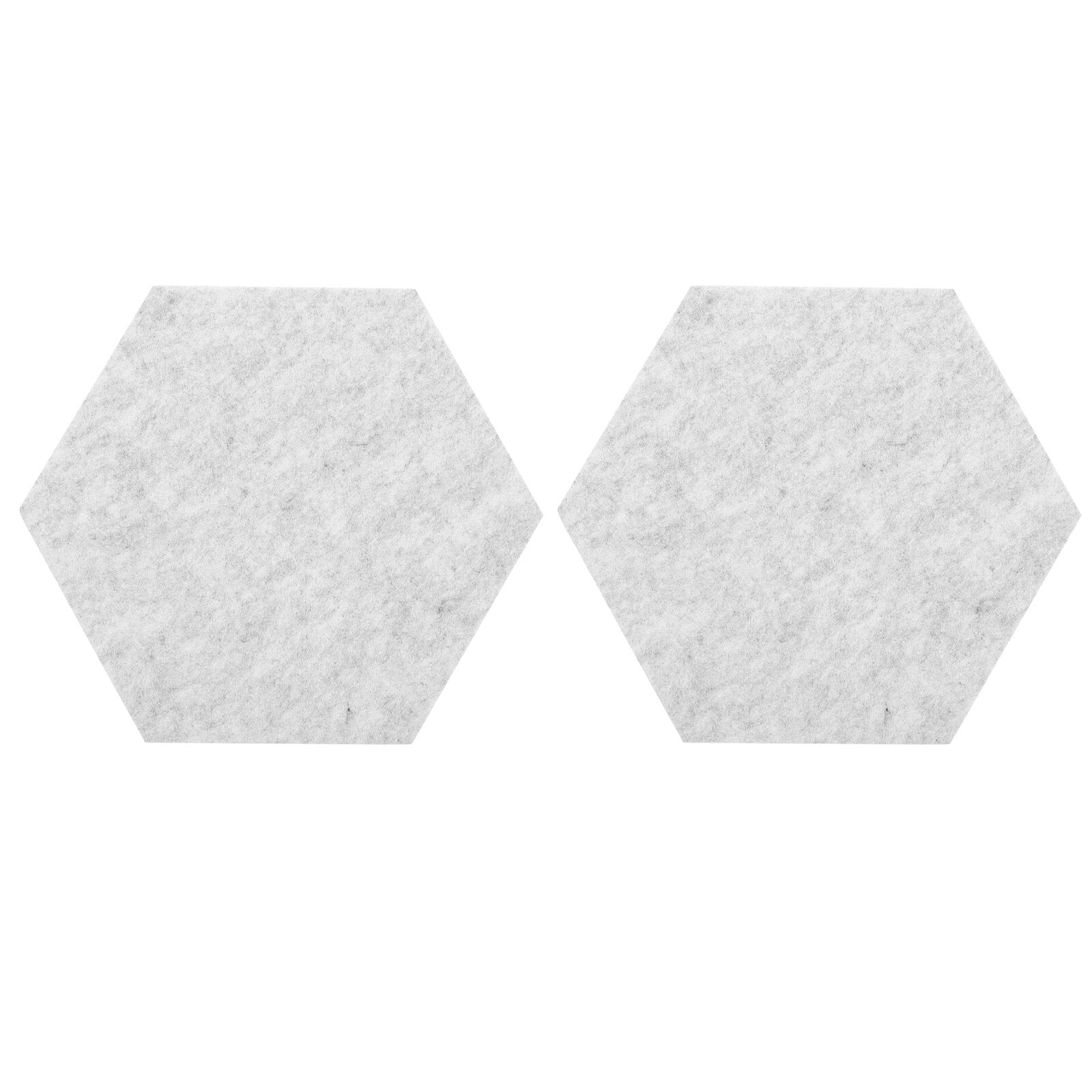 WHAMVOX 2Pcs Hexagonal Polyester Fiber Sound Proof Wall Panels for Door ...