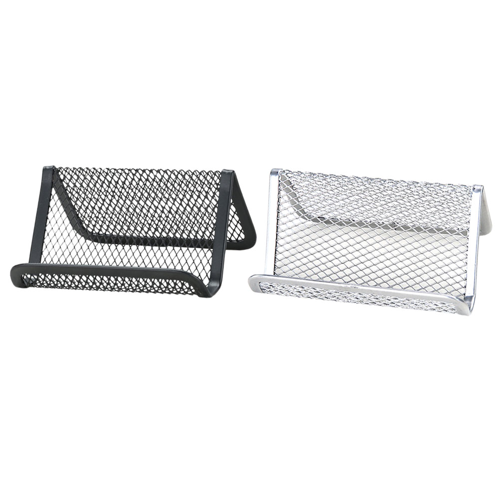 WHAMVOX 2Pcs Name Cards Stands Business Cards Bases Card Organizing ...