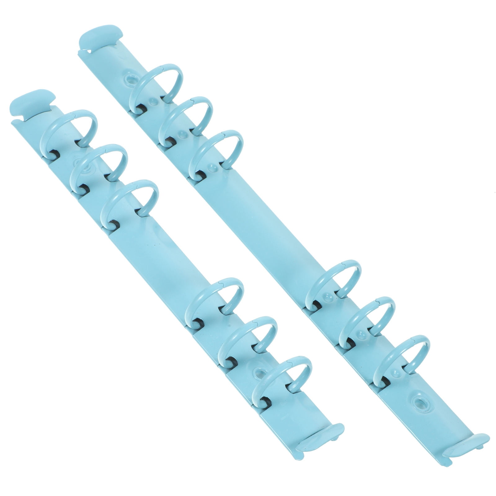 WHAMVOX 2Pcs Office Loose Leaf Binders Metal Binding Spine Combs ...