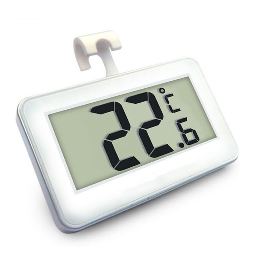 WHAMVOX 2Pcs Professional Indoor And Outdoor Thermometer Digital Refrigerator Freezer ...