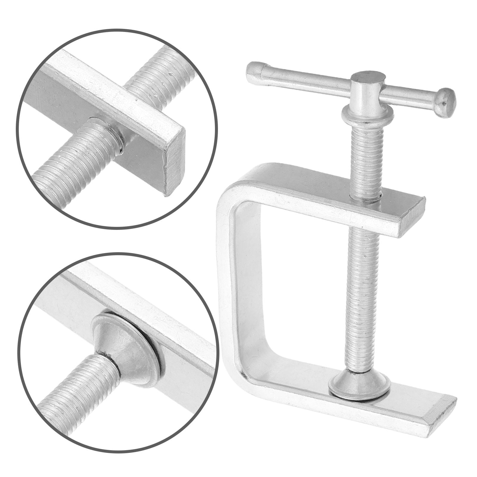 WHAMVOX 2pcs Adjustable Clamps For Woodworking Table Clamps Versatile ...