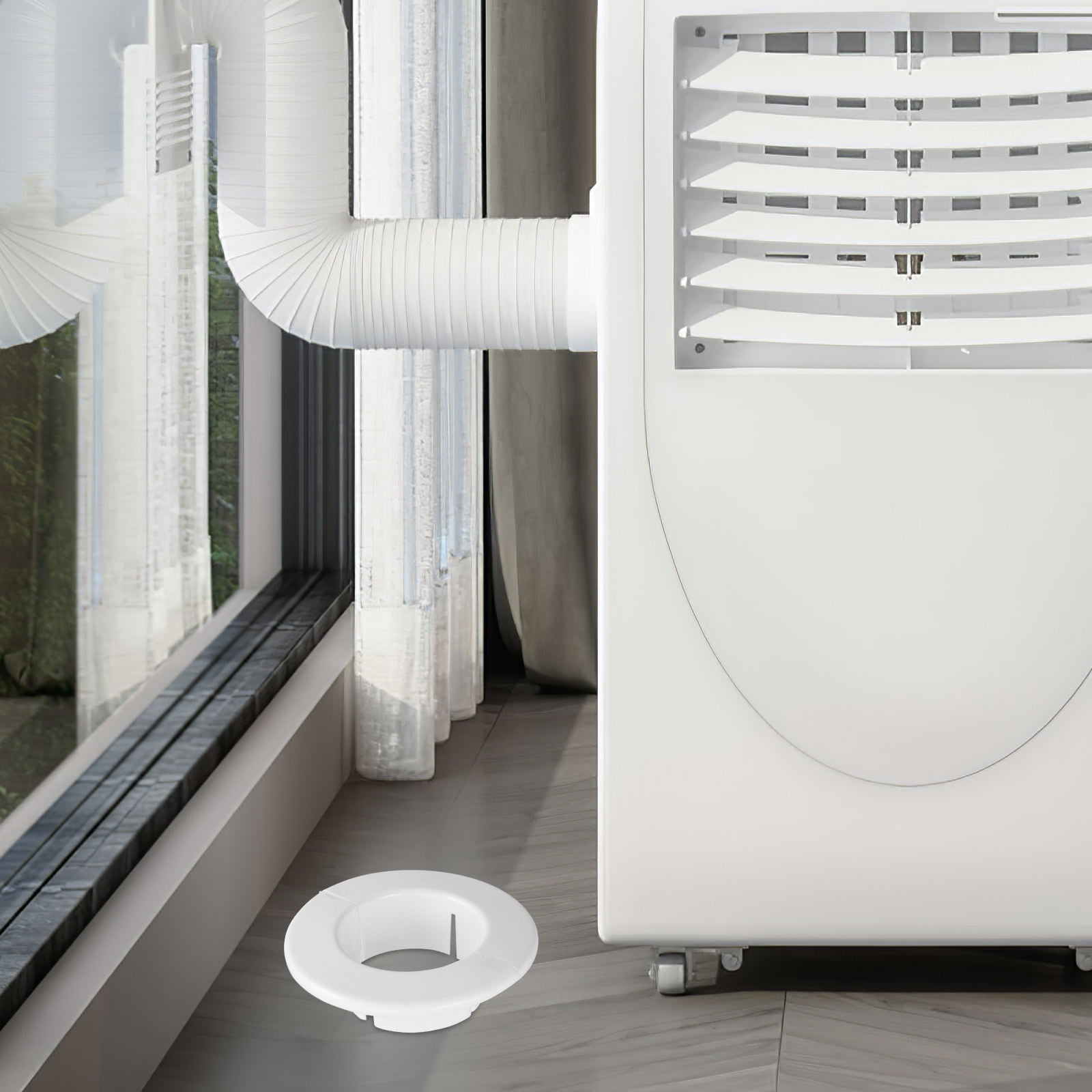 WHAMVOX 2pcs Air Conditioning Hole Cover Decorative Air Conditioner ...