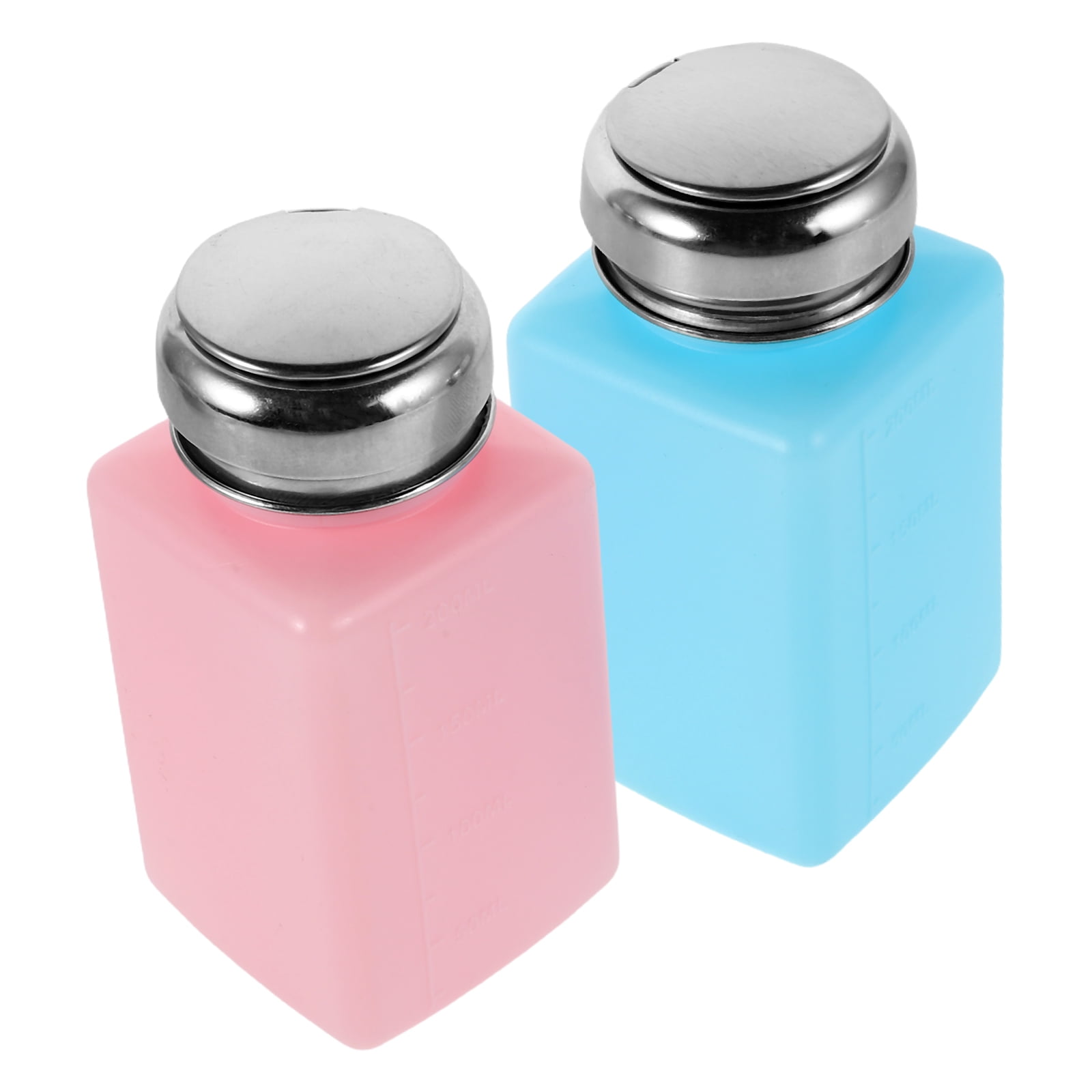 WHAMVOX 2pcs Anti Static Alcohol Pump Bottle Press Type Solvent ...