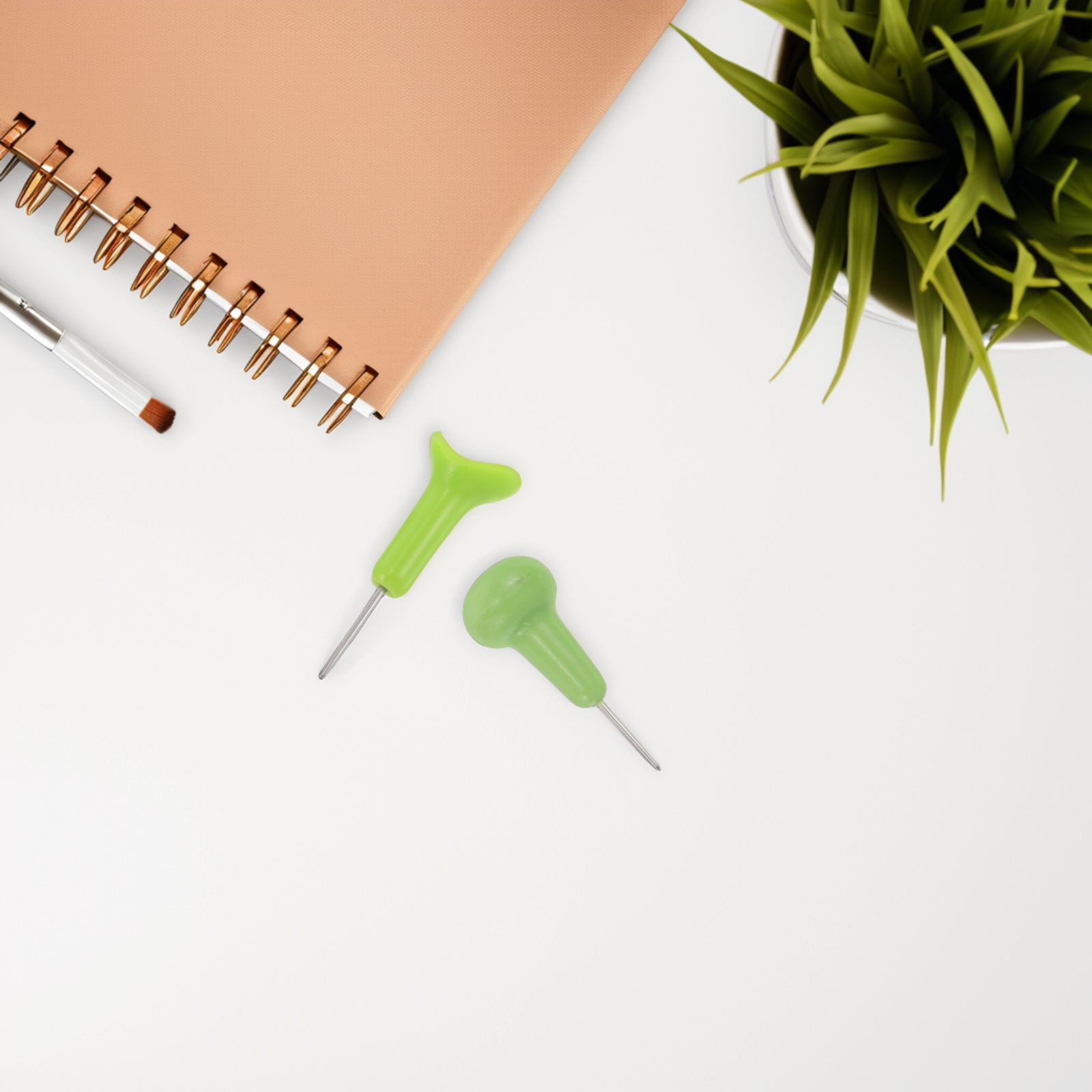 WHAMVOX 2pcs Blind Pen Learning Braille Tools Blind Writing Pen Braille ...