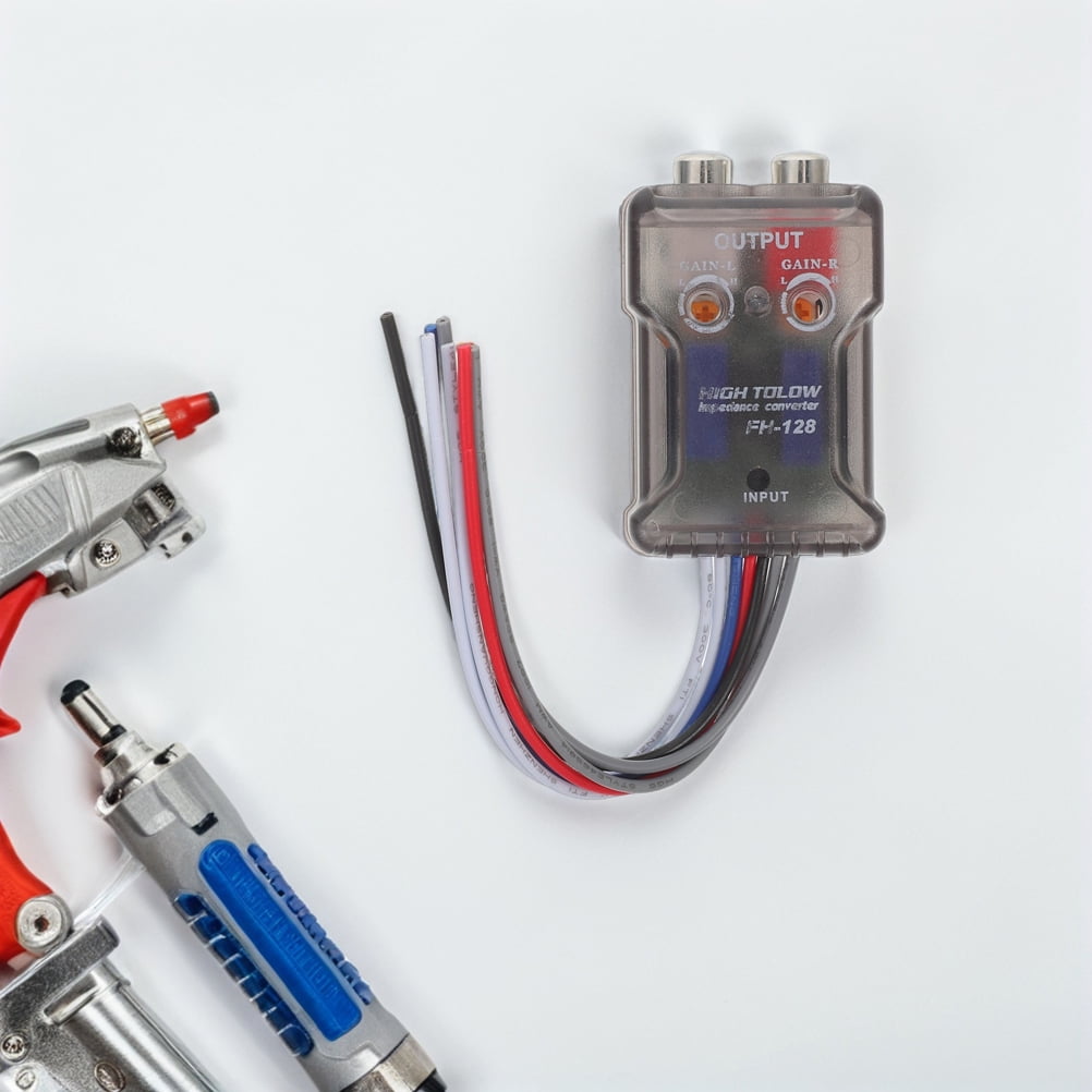 WHAMVOX 2pcs Car Audio Converter Connector Subwoofer Amplifier Radio ...