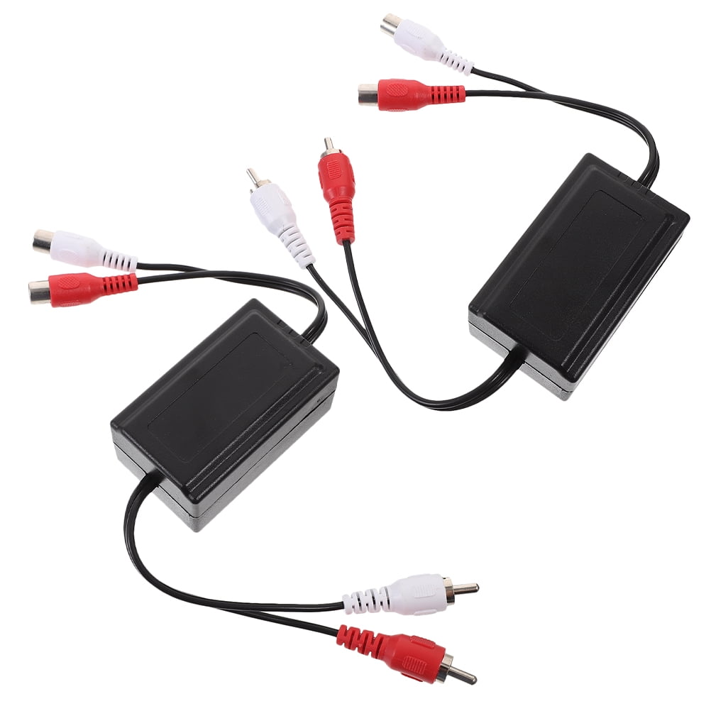 WHAMVOX 2pcs Car Audio Noise Isolator Ground Amplifier Noise Filter ...