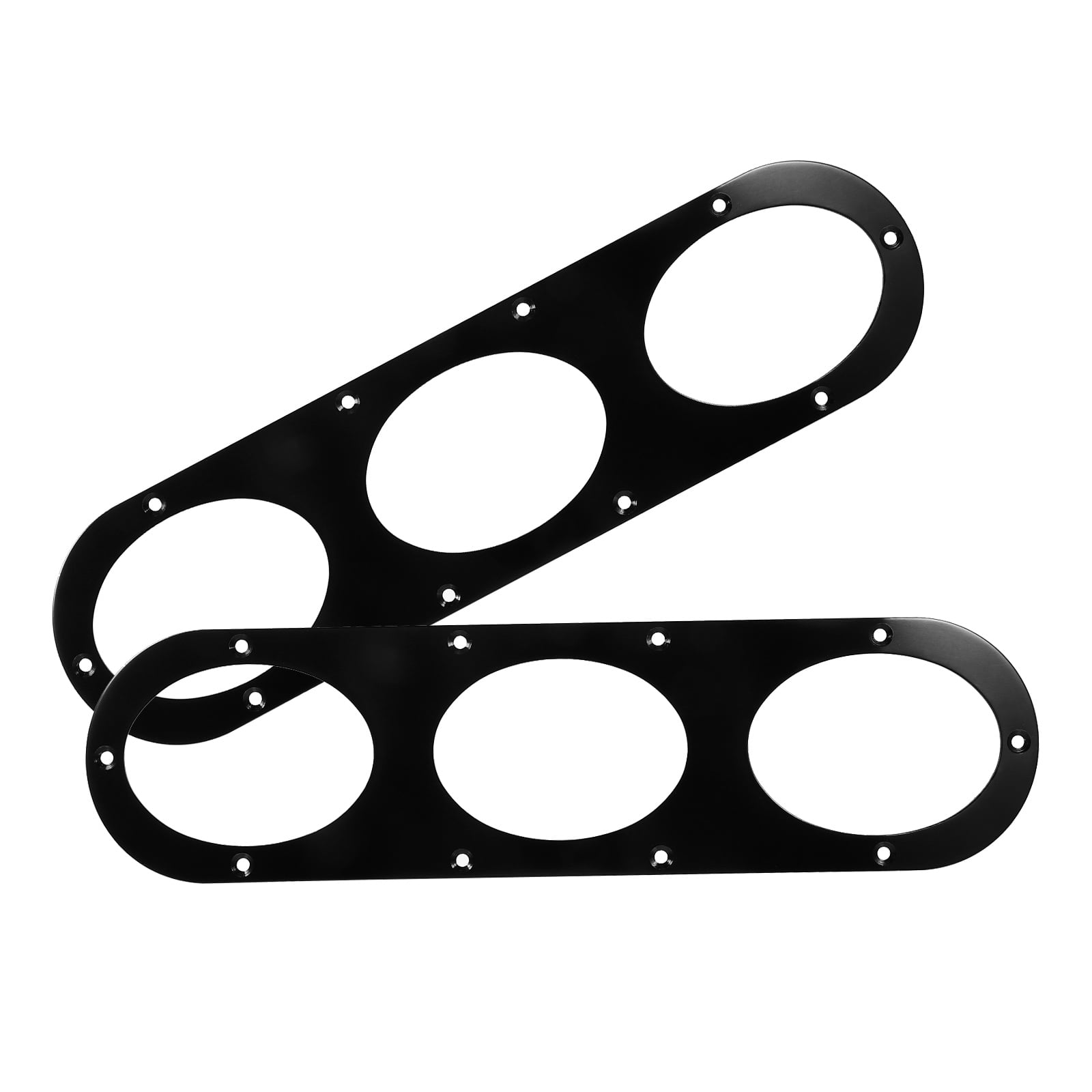 WHAMVOX 2pcs Car Bumper Diffuser Panel Car Rear Bumper Air Diffuser ...