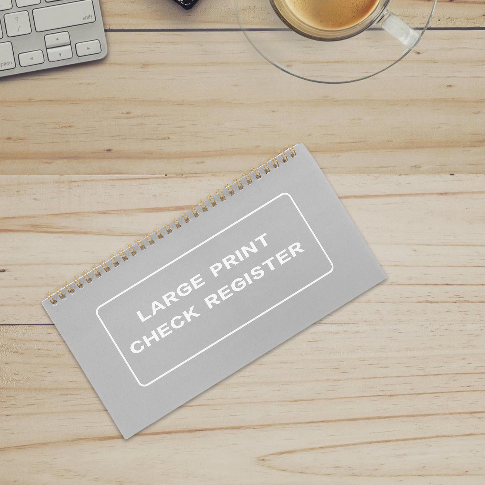 WHAMVOX 2pcs Check Registers for Personal Checkbook Register Blank ...