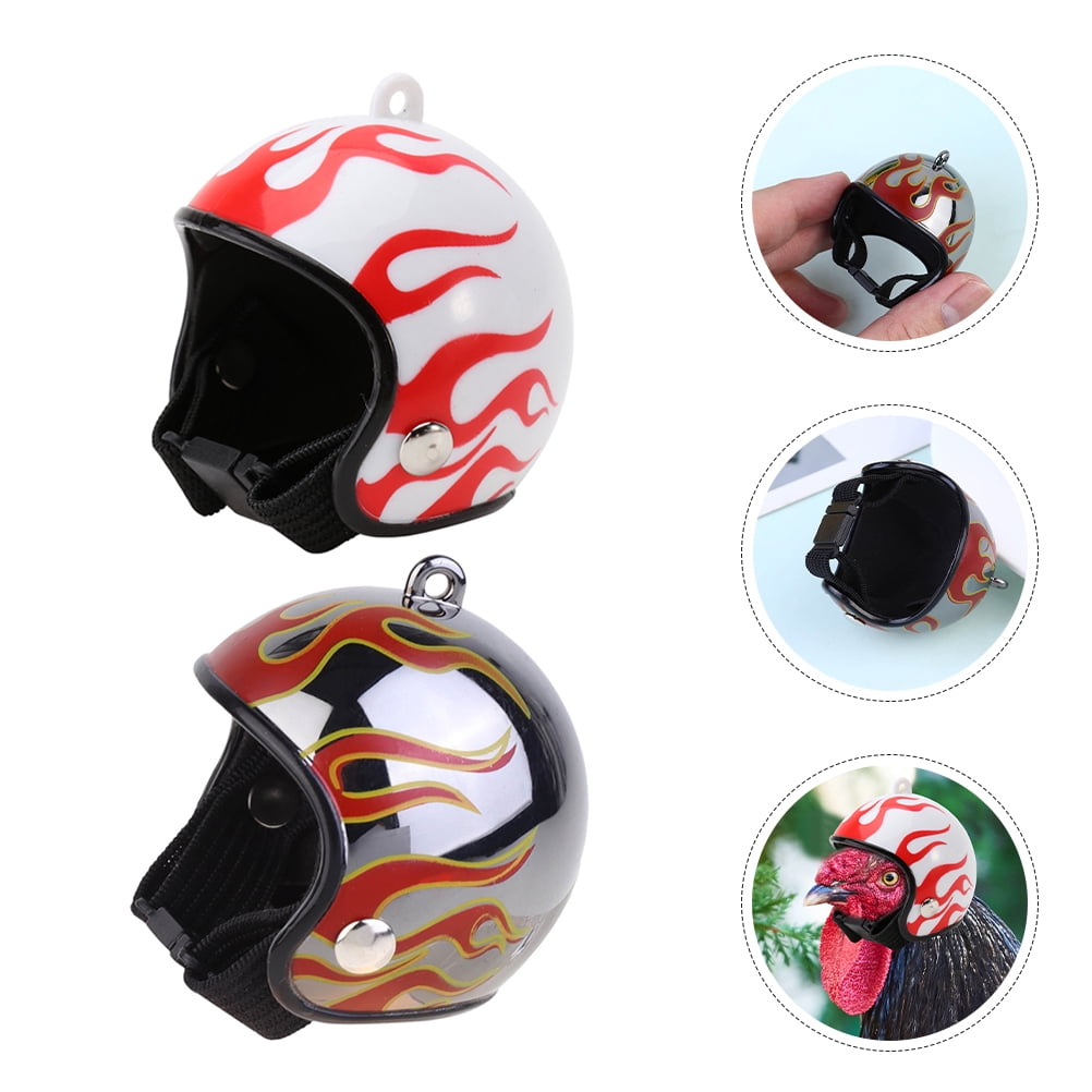 WHAMVOX 2pcs Chicken Hats for Dolls Pets Small Animal Hat for Guinea ...
