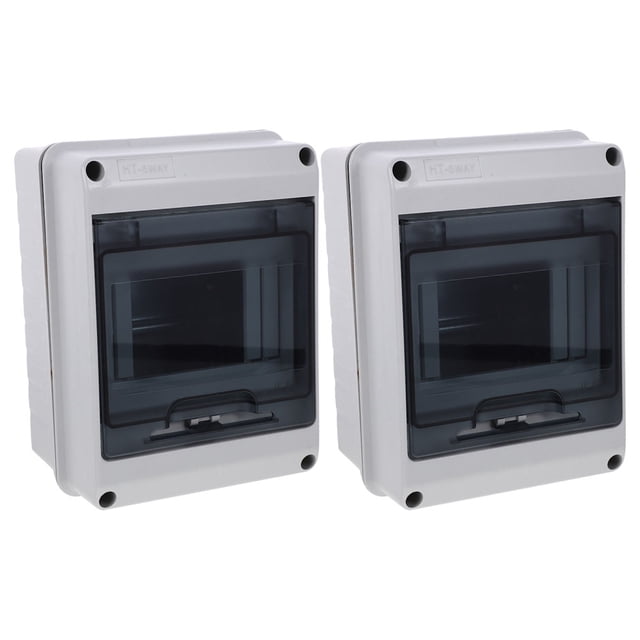 WHAMVOX 2pcs Circuit Breaker Box Ip65 Distribution Protection Box ...