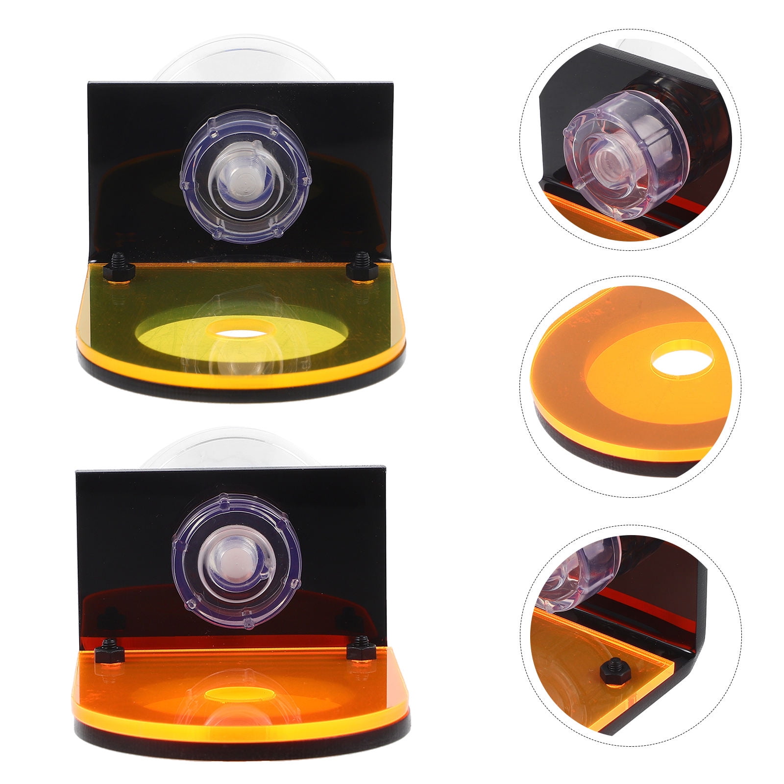 WHAMVOX 2pcs Coral Racks Holder Coral Frags Rack Acrylic Aquarium Coral ...