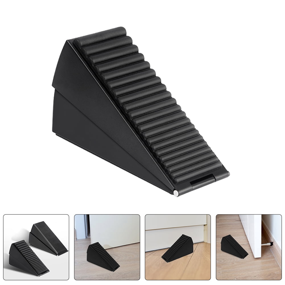 WHAMVOX 2pcs Door Stoppers for Bottom of Door Heavy Duty Rubber Door ...