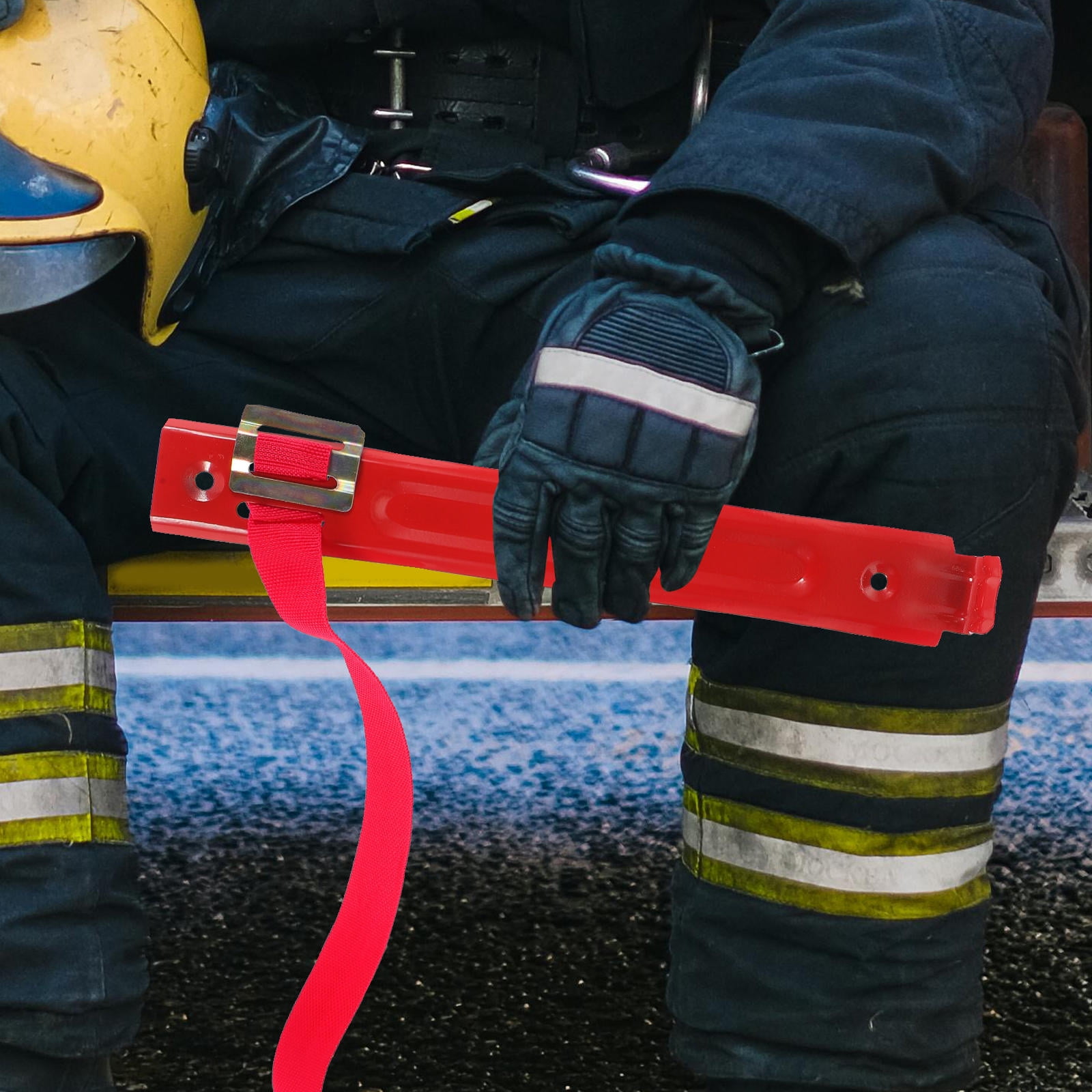 WHAMVOX Fire Extinguisher Hook Wall Mount Heavy Duty Iron Bracket for ...