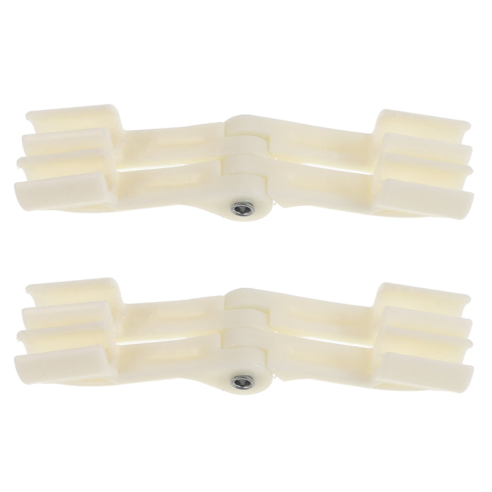 WHAMVOX 2pcs Foldable Bed Netting Fixing Clips Bed Canopy Stabilizer ...