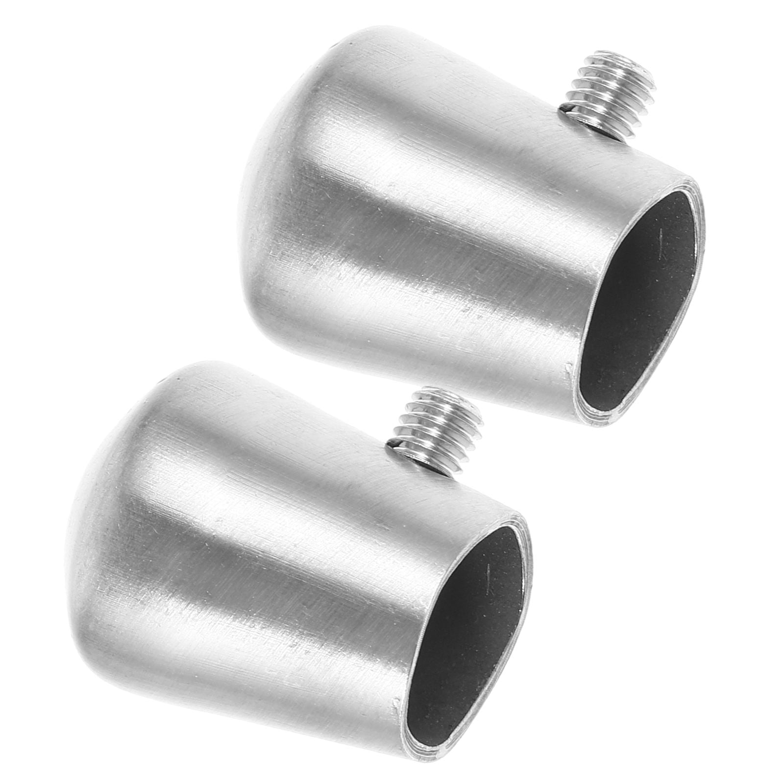 WHAMVOX 2pcs Grab Bar End Cap Handrail Plug Fencing Tubing End Cap Rail ...