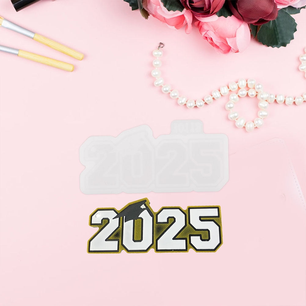 WHAMVOX 2pcs Graduation Backpack Resin Mold 2025 Graduation Certificate ...