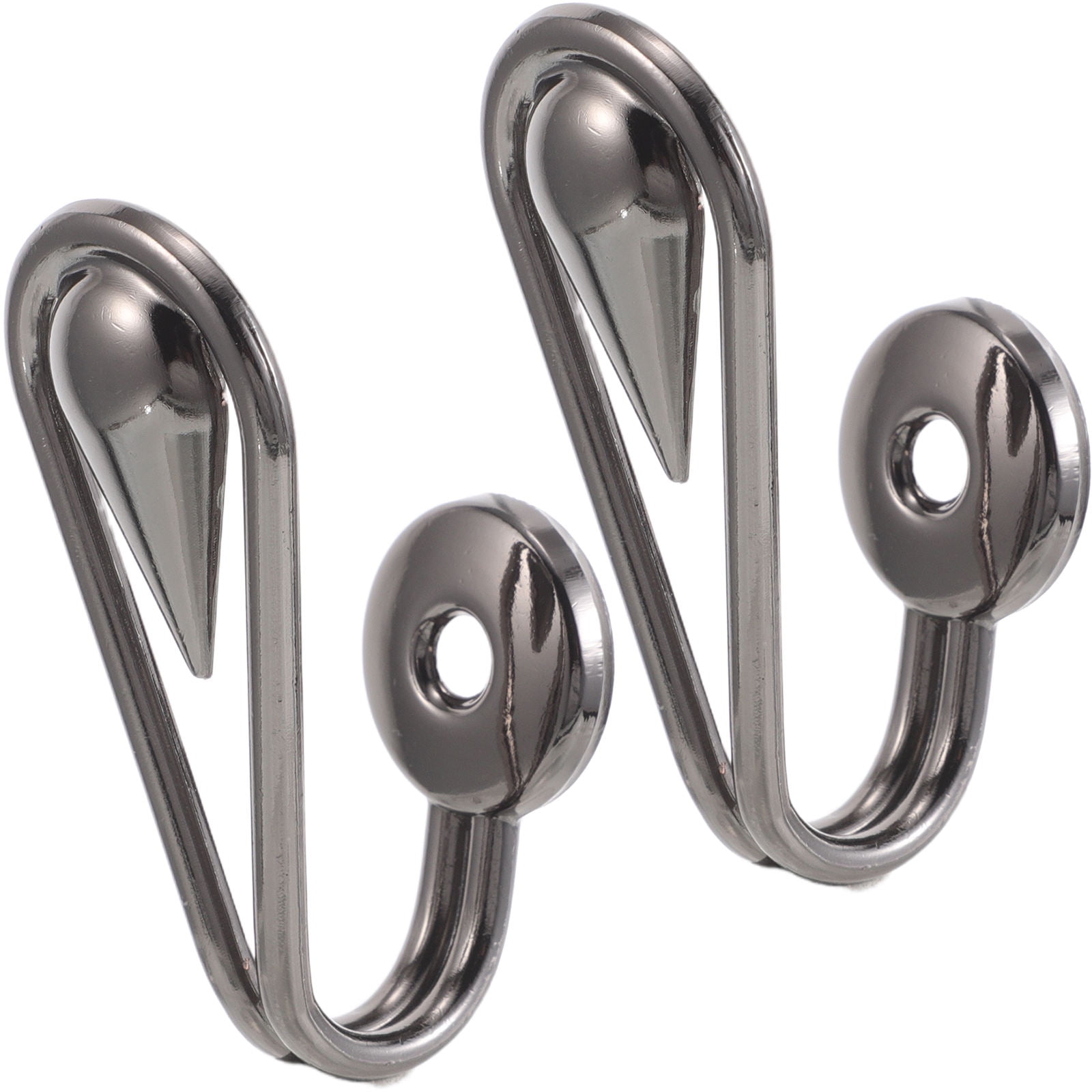 WHAMVOX 2pcs Heavy Duty Zinc Alloy Water Drop Curtain Holdbacks ...