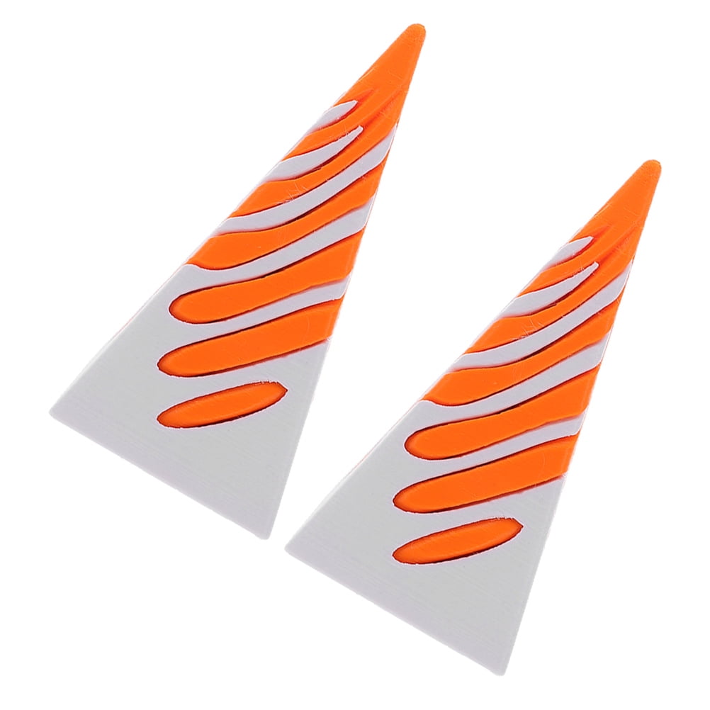 WHAMVOX 2pcs Impossible Pyramid Sculpture 3d Printing Spiral Cone Desk ...