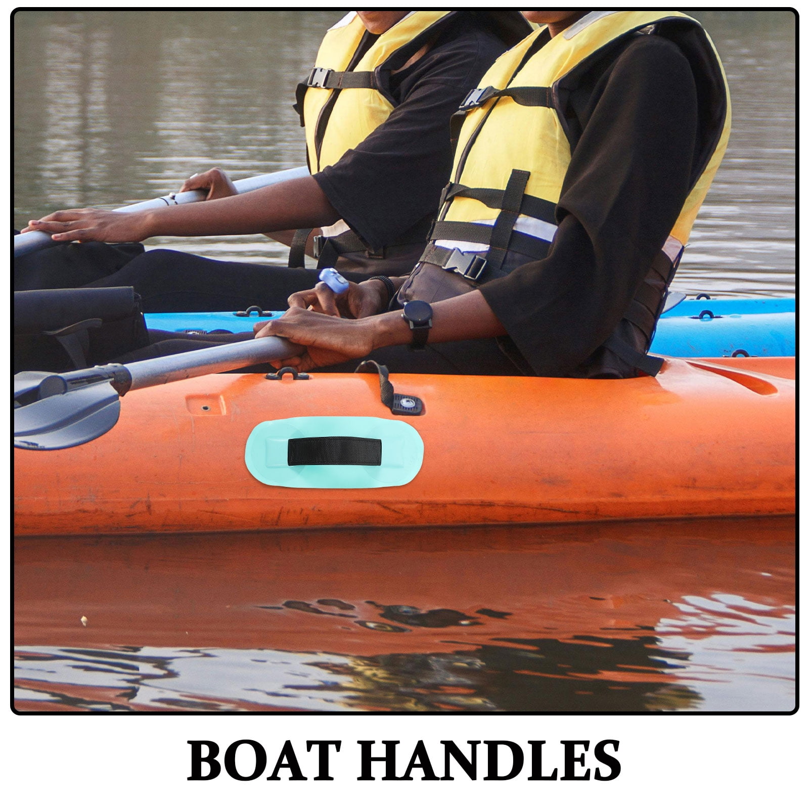 WHAMVOX 2pcs Kayak Handles Canoe Carry Handles Kayak Carry Replacement ...