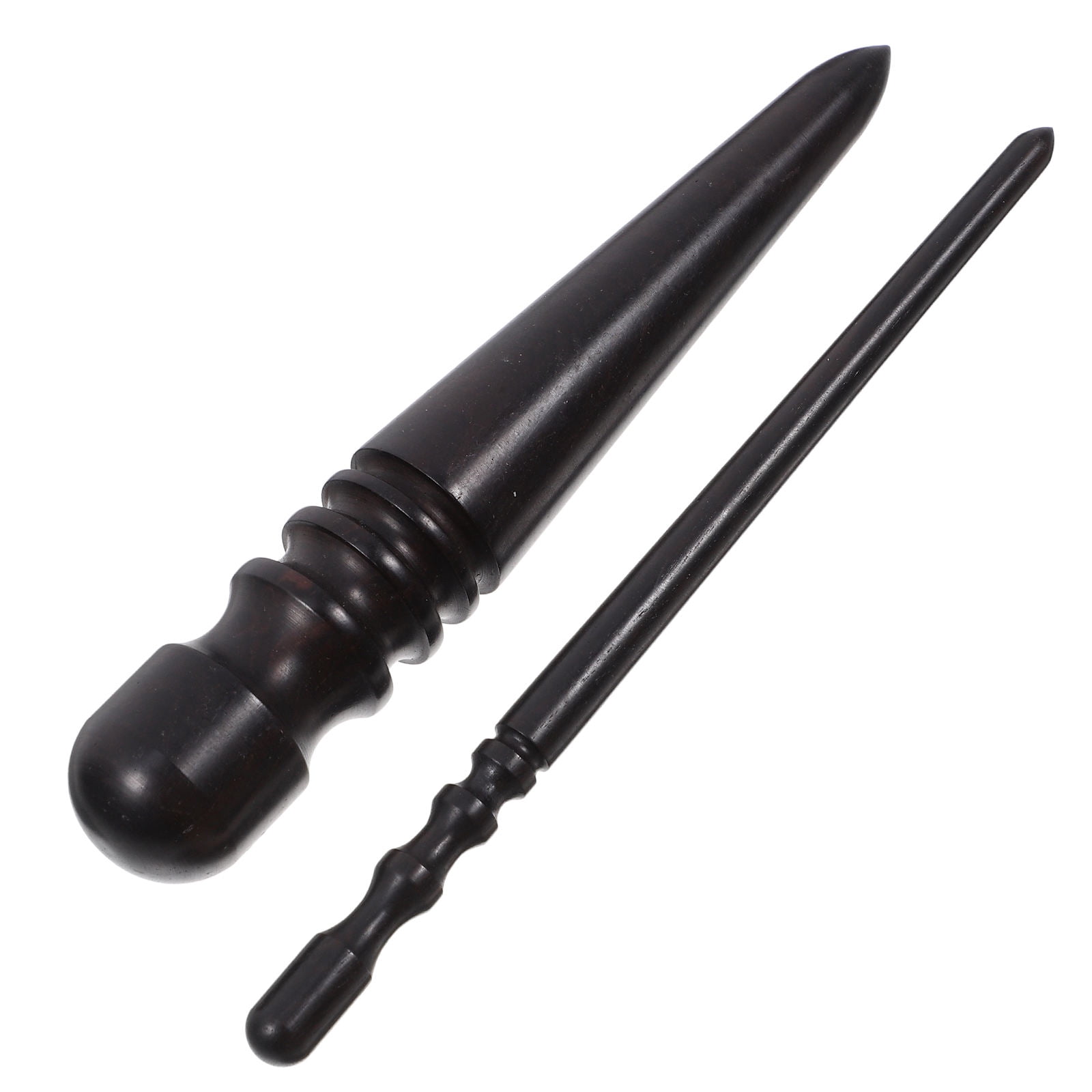 WHAMVOX 2pcs Leather Burnisher Tool Burnishing Leather Tool for ...