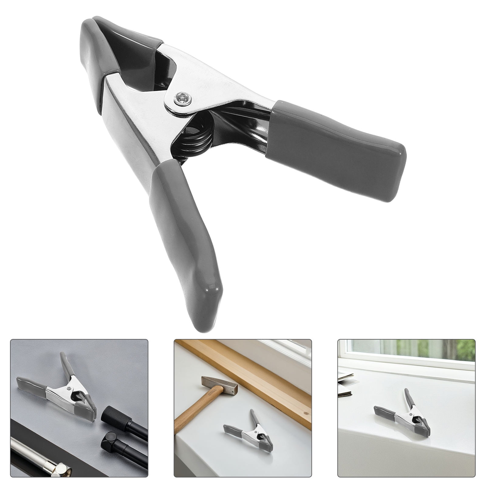 WHAMVOX 2pcs Metal Spring Clamps Photography Backdrop Stand Woodworking ...