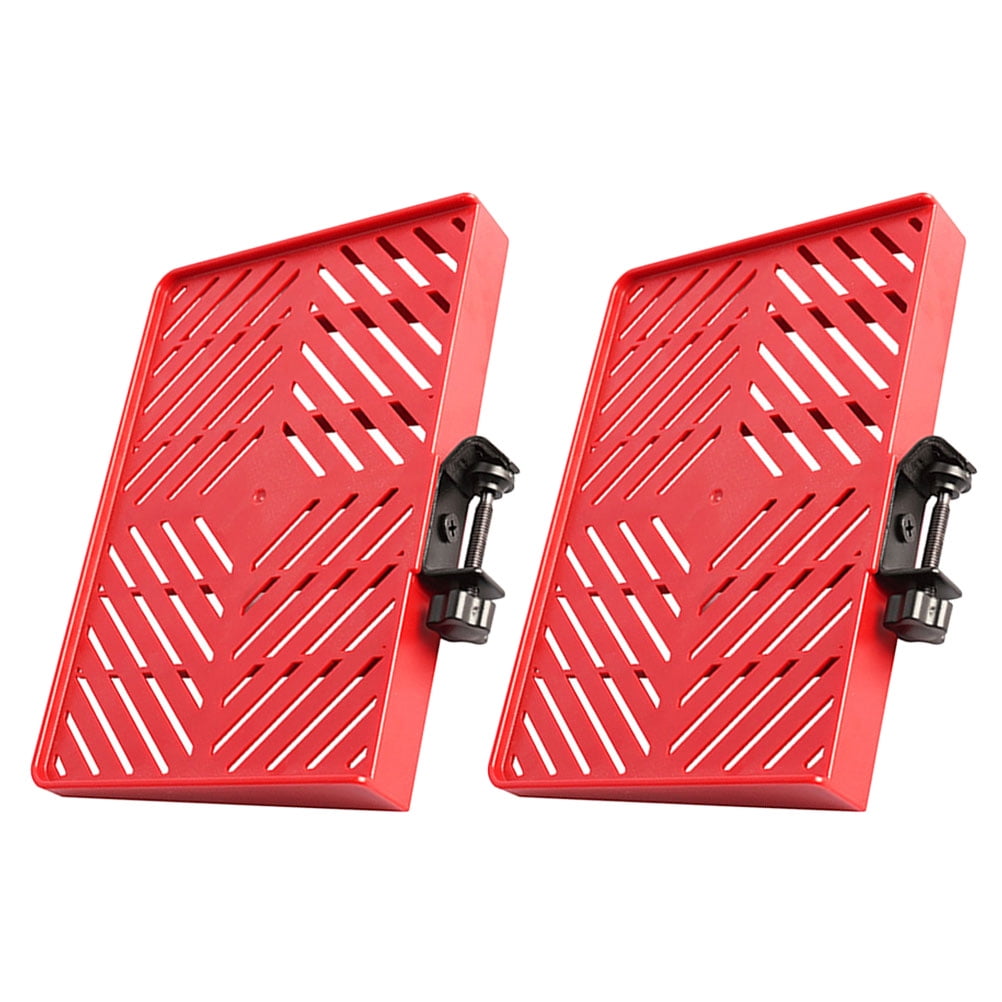 WHAMVOX 2pcs Microphone Rack Stand With Sound Card Tray Portable And ...