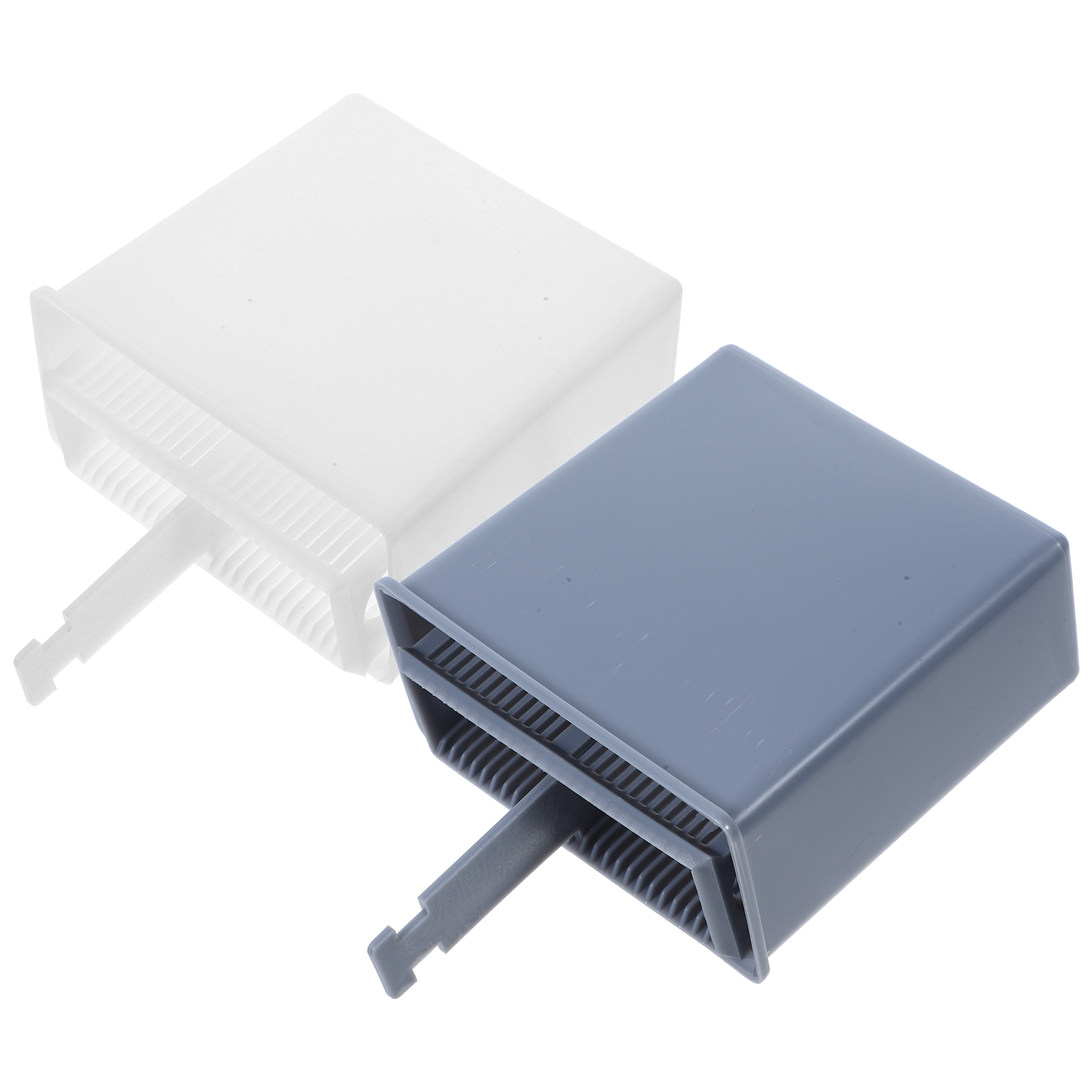 WHAMVOX 2pcs Microscope Slides Staining Jar and Rack 24 Positions ...