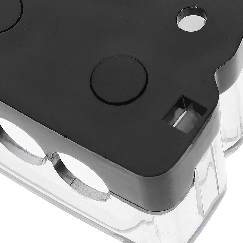 Whamvox 2pcs Power Distribution Block Power Distribution Box 3 Out Ground Distributor Block