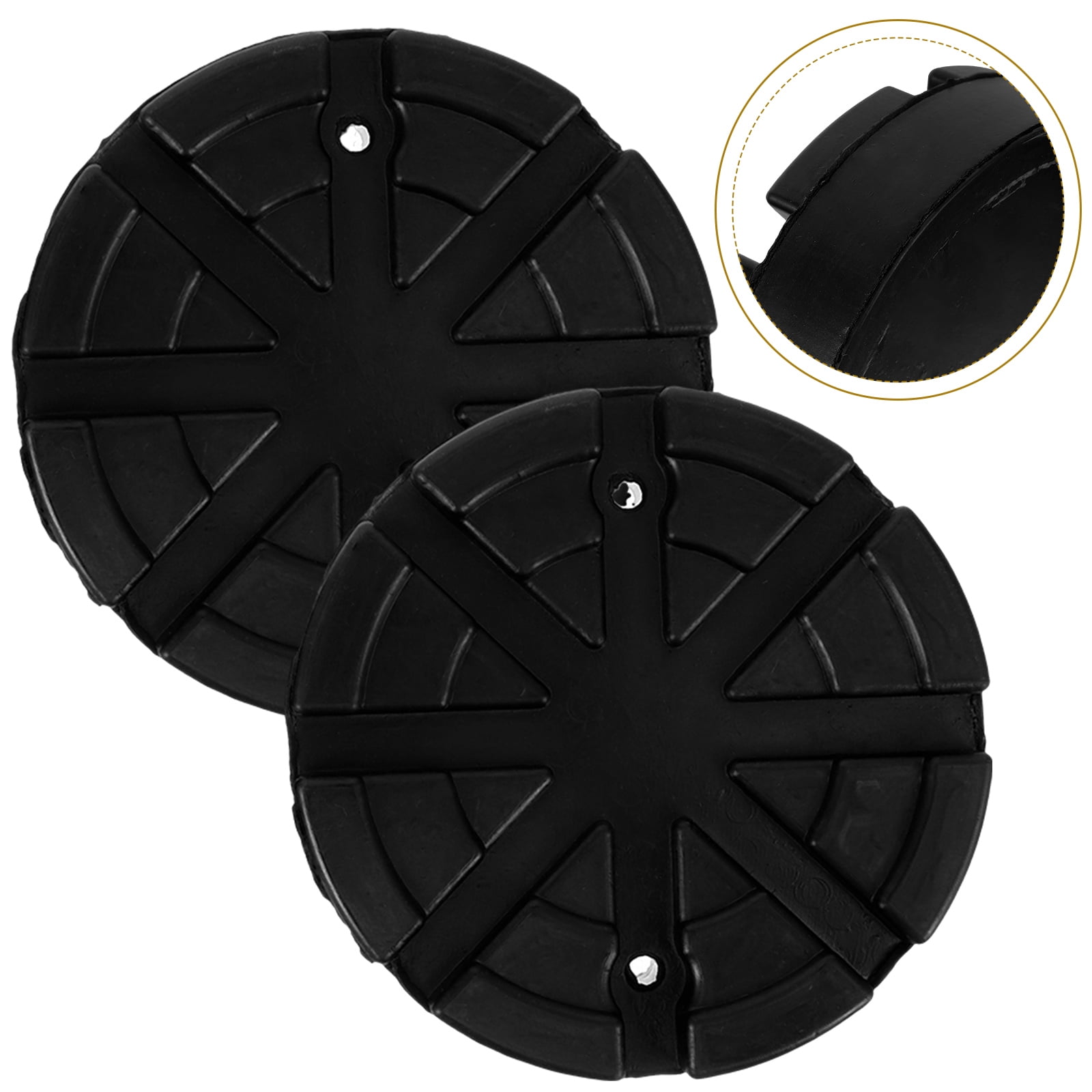 WHAMVOX 2pcs Rubber Lifting Pads Lifting Platform Jack Pads Floor Jack ...