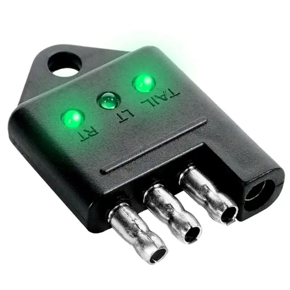WHAMVOX Trailer Plug Adapter for Testing Trailer Light Wiring Circuit ...