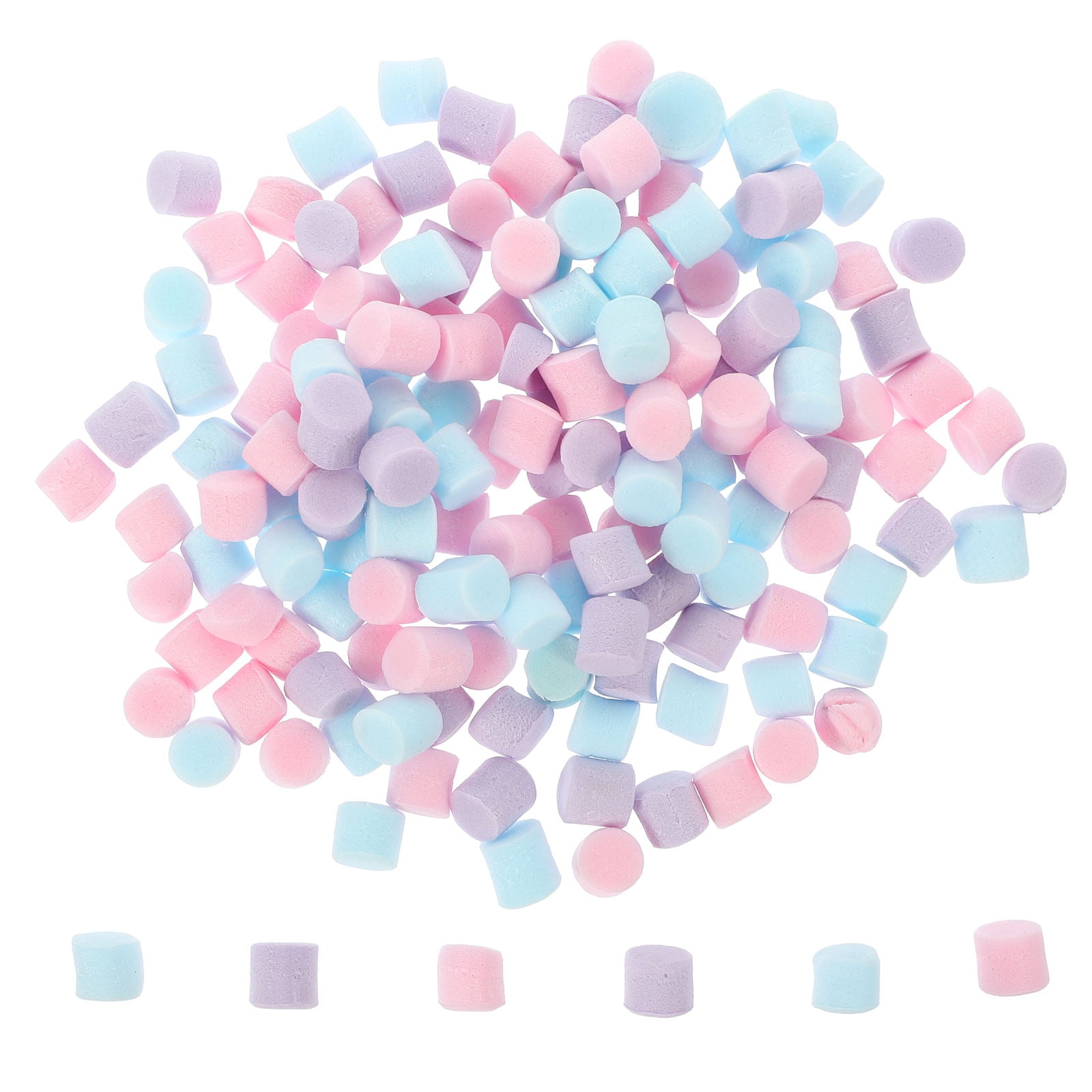 WHAMVOX 3 Bags Foam Pellets Colored Mini Foams Pellets Succulent Pot ...