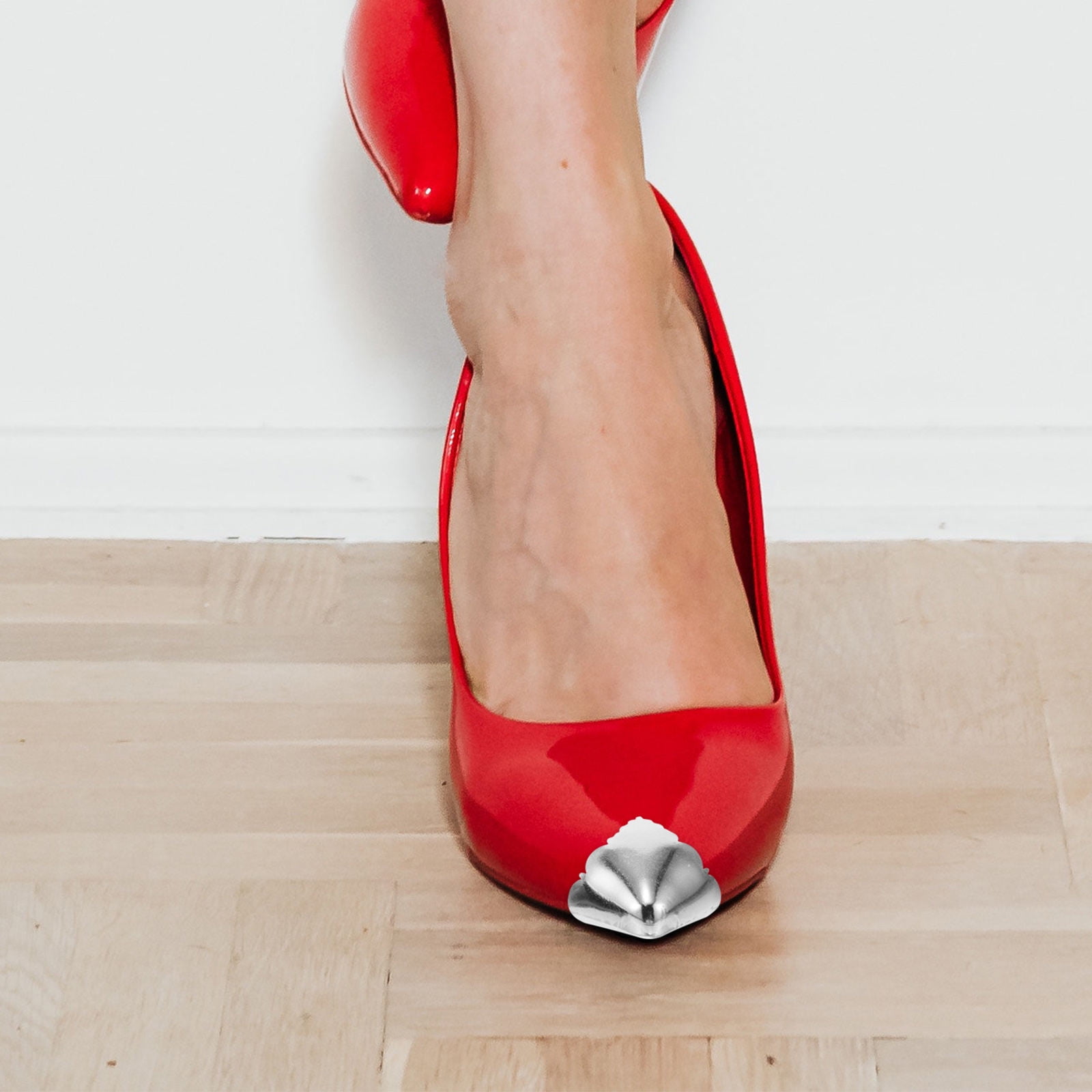 WHAMVOX 3 Pairs Metal Shoes Protector High Heels Front Toe Protection ...