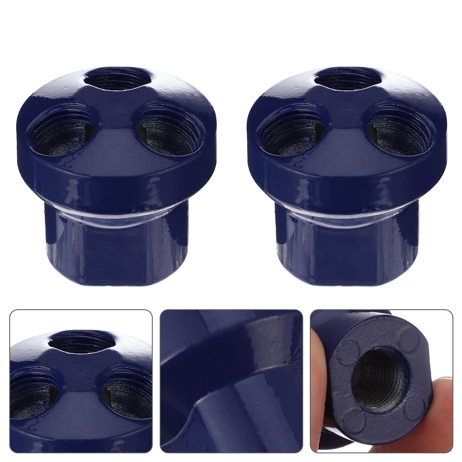 WHAMVOX 3 Pcs Pneumatic Manifold Exhaust Splitter Air Manifold Splitter ...