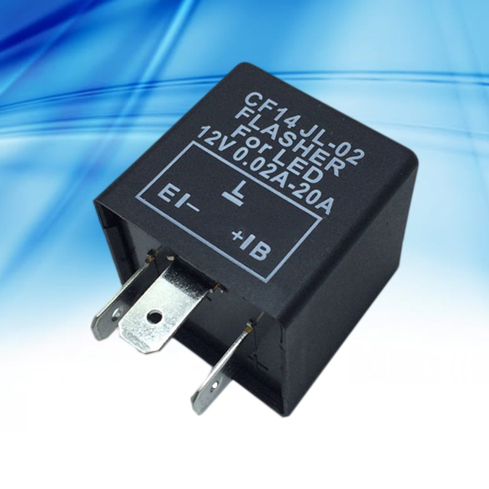 WHAMVOX 3 Pin Emergency Flashers LED Relay Motorcycle Supplies ...