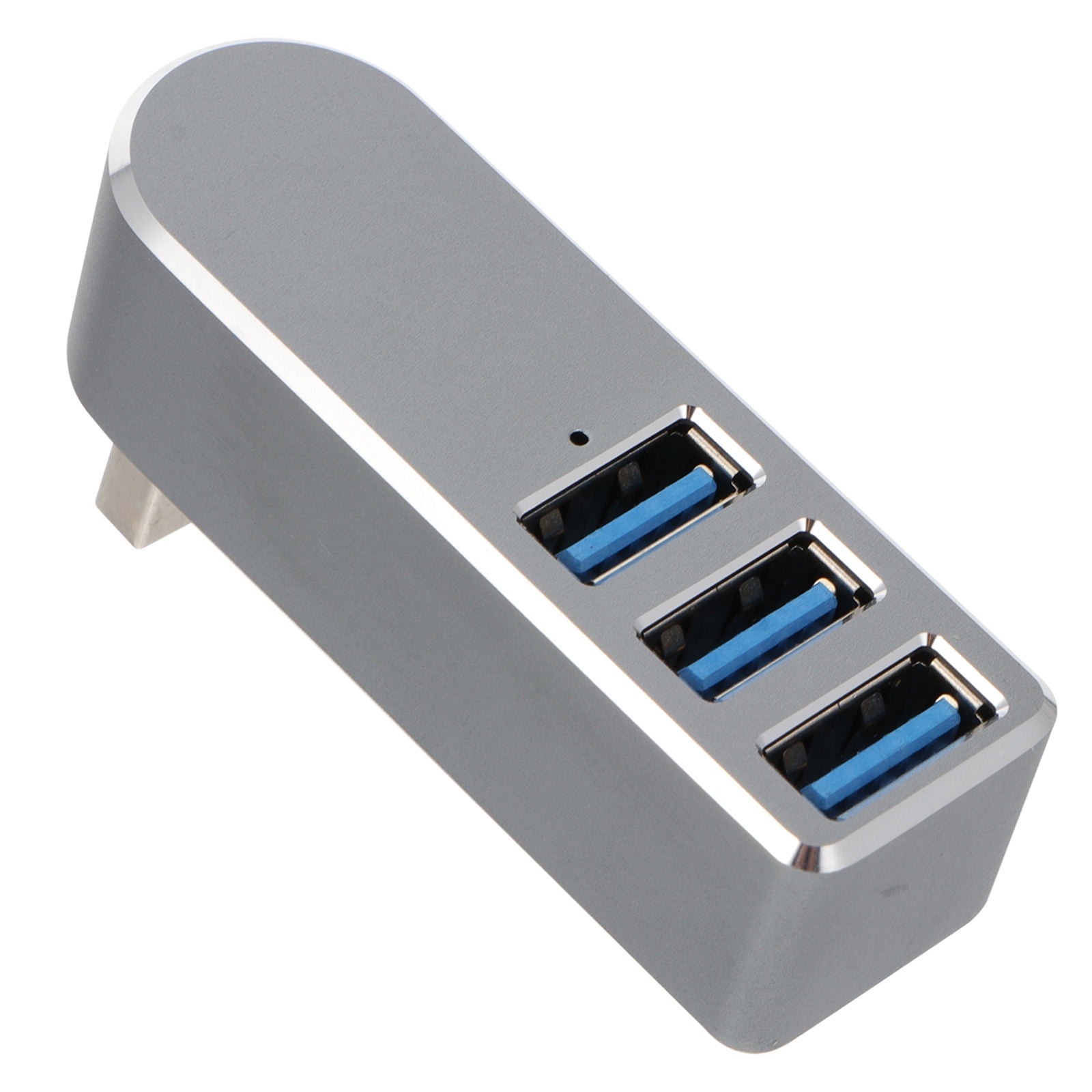 WHAMVOX 3 Port USB Hub with Swiveling USB Connector USB 3.0 USB Splitter Data Dock - Walmart.com
