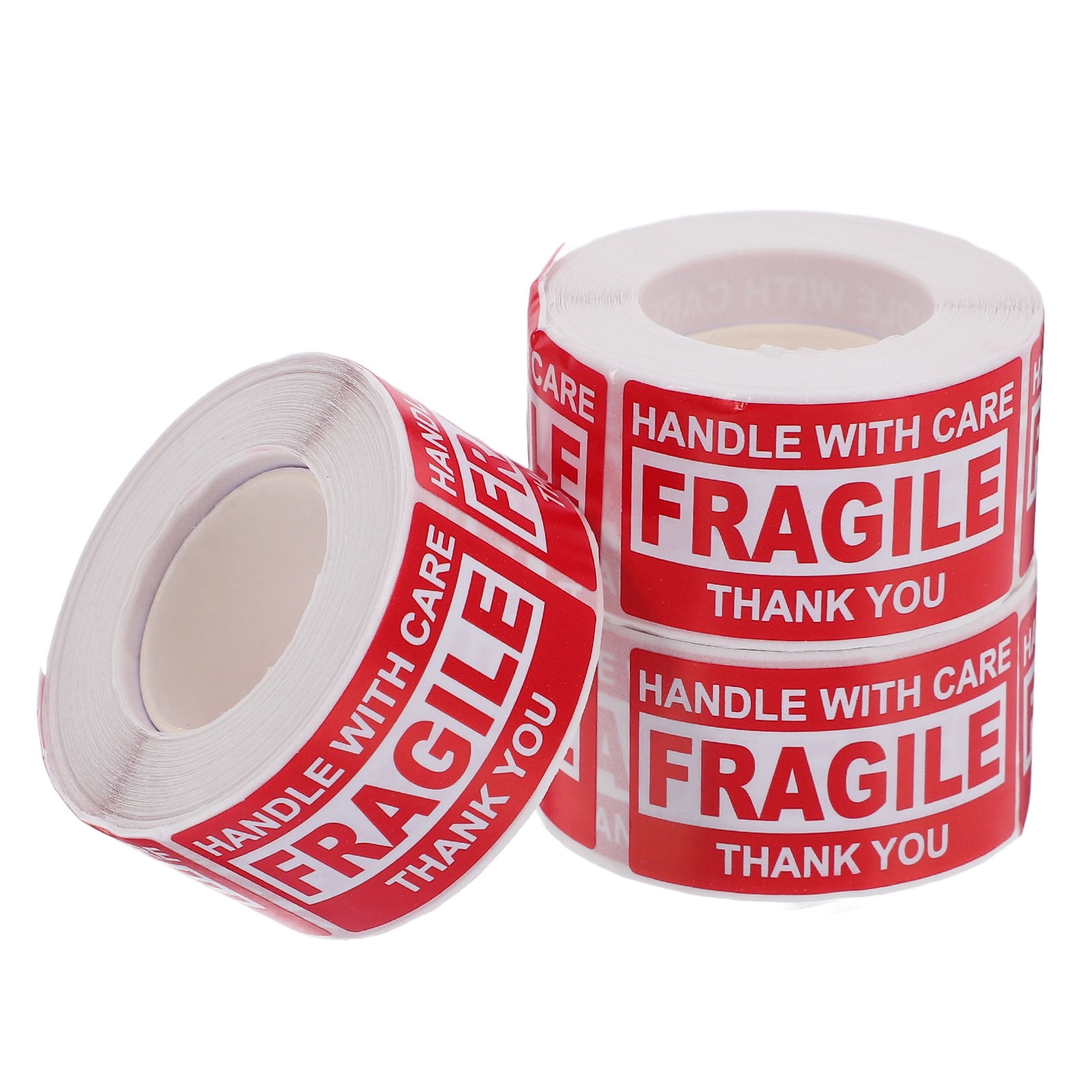 WHAMVOX 3 Rolls Fragile Stickers Warning Labels Fragile Warning ...