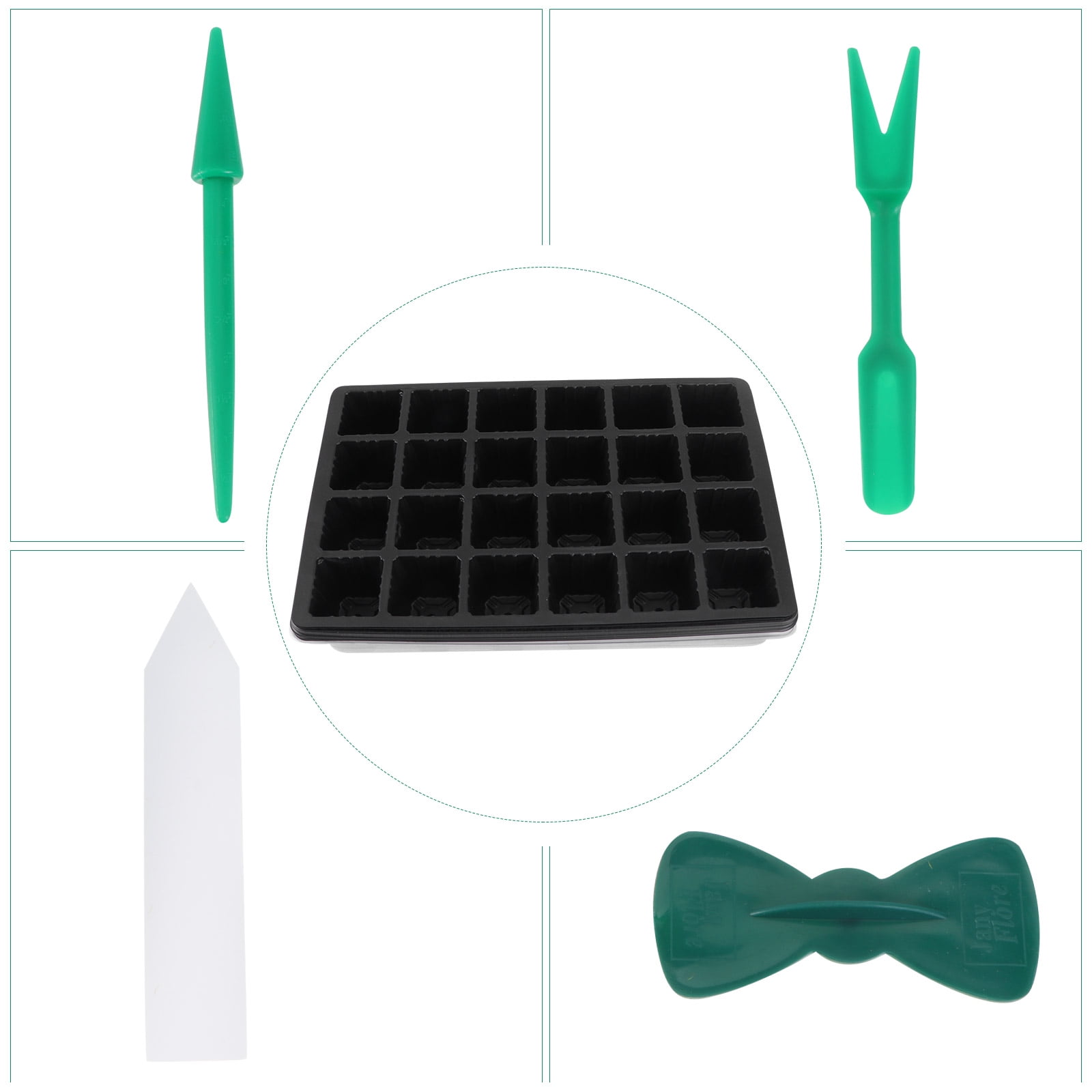 WHAMVOX 3 Sets Accelerating Germination Box Planting Sprouting Box (24 ...