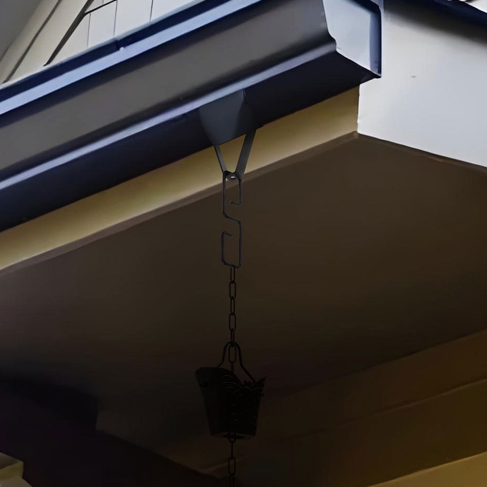 WHAMVOX 3 Sets Rain Chain Gutters Adapter Clip Rain Chain Installation ...