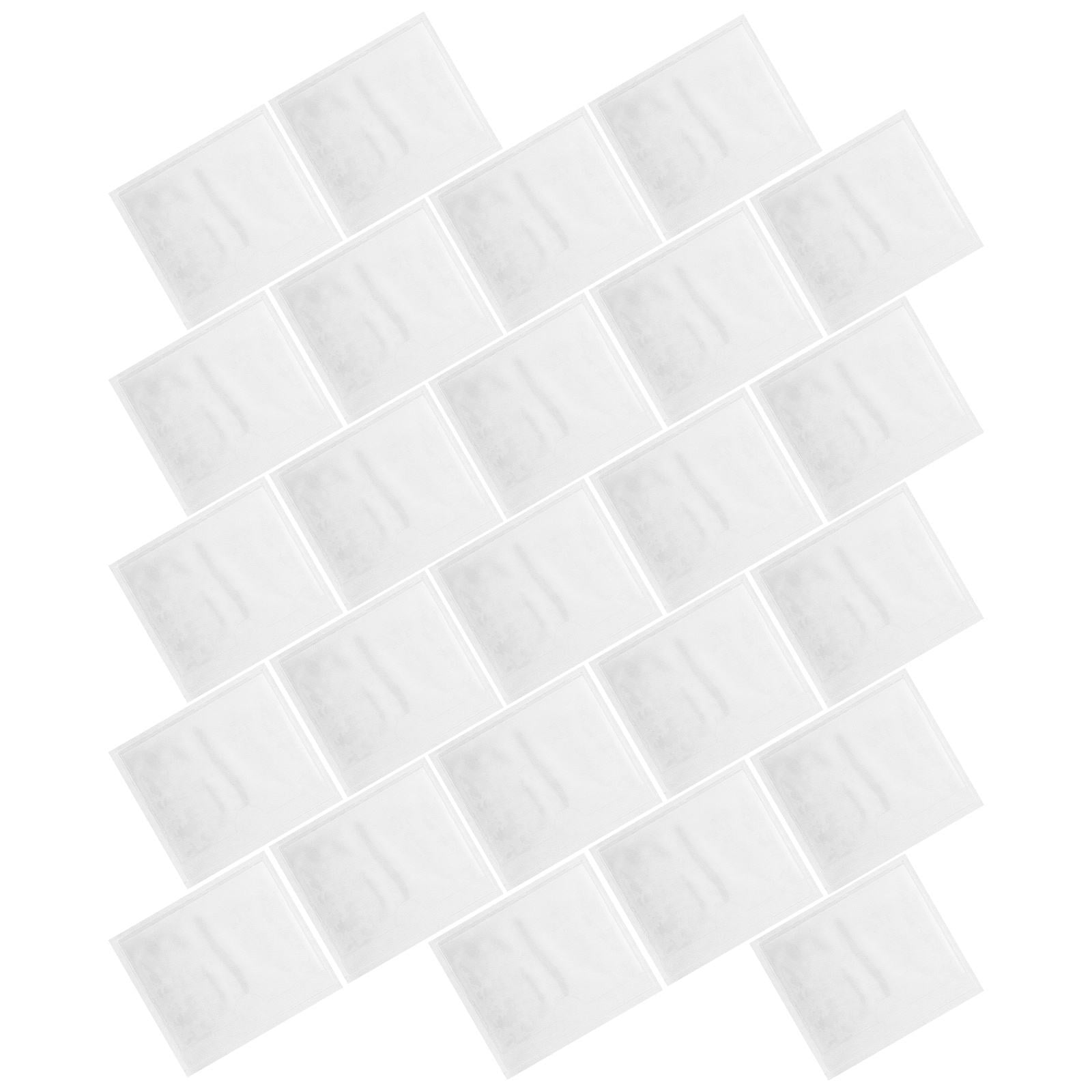 WHAMVOX 30 Pcs Adhesive Label Bag Holder Binder Card Sleeves ...