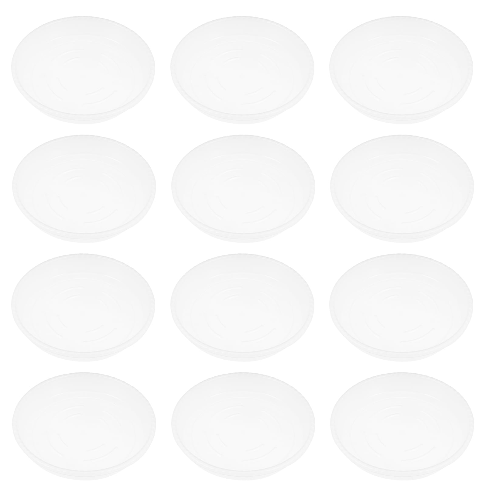 WHAMVOX 30 Pcs Plastic Drip Tray Pot Plant Square Container Floral Containers Indoor Pots ...