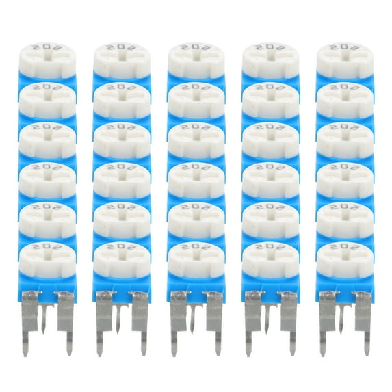 WHAMVOX 30 Pcs Replacement Variable Resistor Adjustable Potentiometer ...