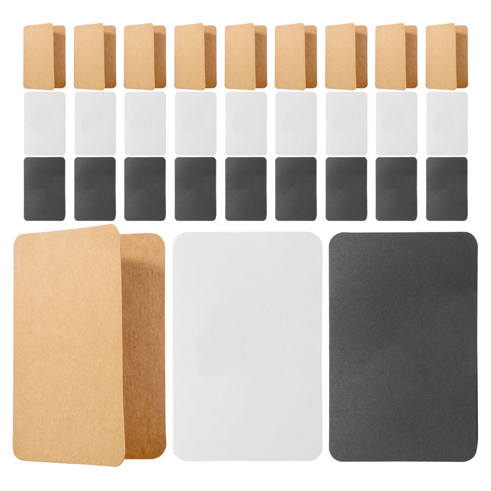 WHAMVOX 30 Pcs Vintage Style Blank Paper Cards for Party Use Assorted ...