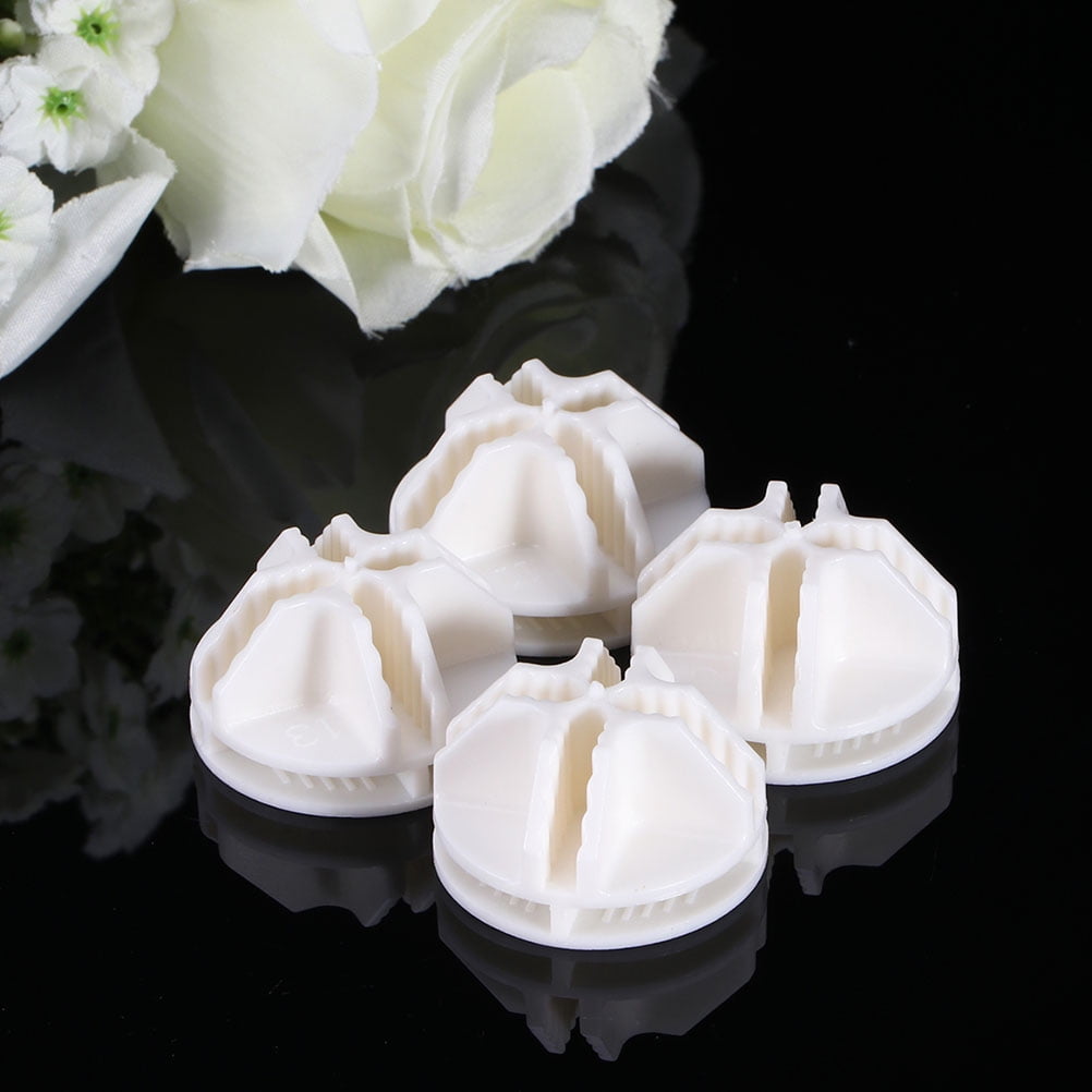 WHAMVOX 30 Pcs Wire Cube Connectors Combination Cabinet Buckle ...