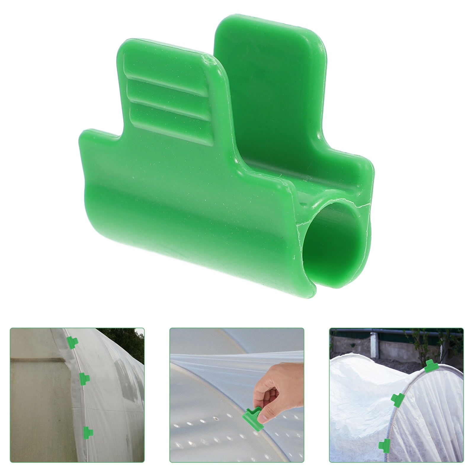 WHAMVOX 30pcs Greenhouse Clips Greenhouse Film Covering Clips Awning ...