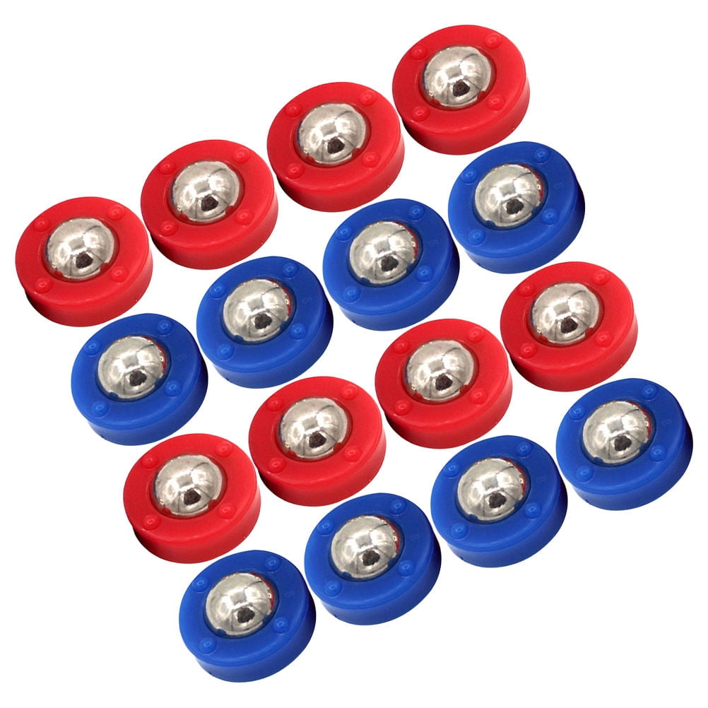 WHAMVOX 32 Pcs Mini Shuffleboard Replacement Table Pucks Accessories ...