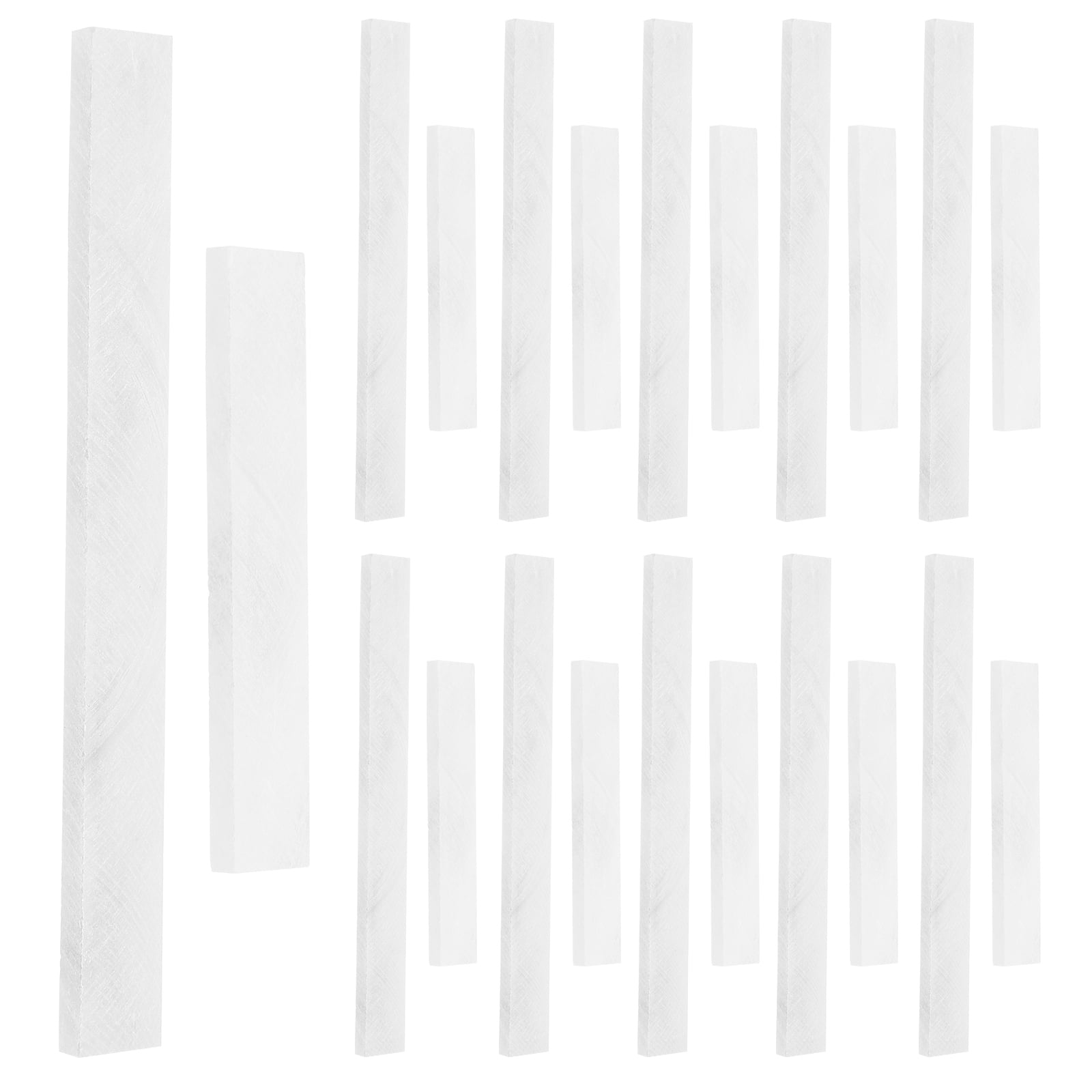 WHAMVOX 32Pcs Flat Soapstone Pencil For Drawing Writing Construction ...