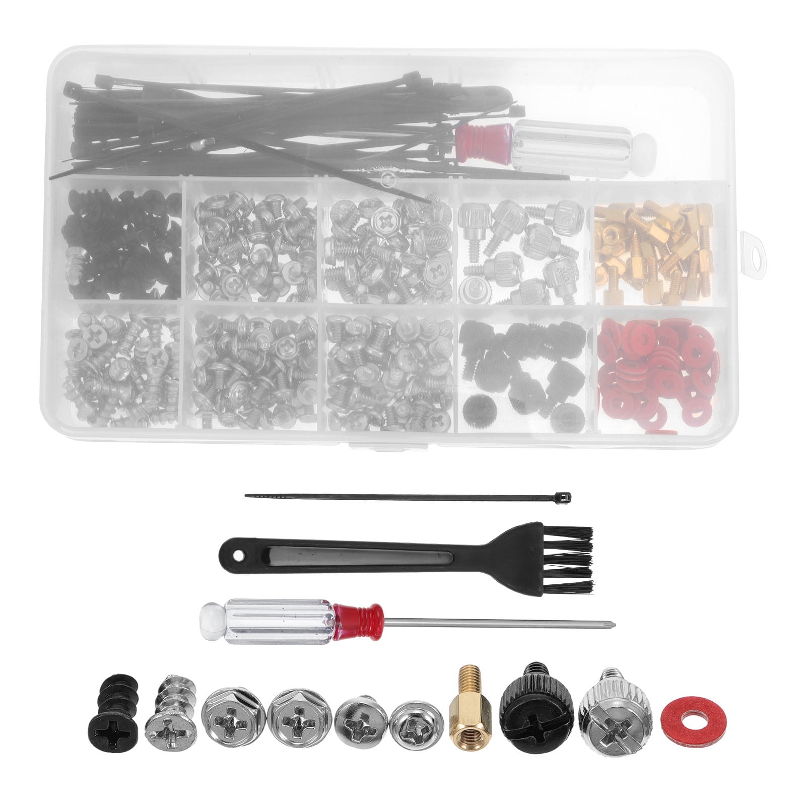 WHAMVOX 362Pcs Mounting Screws for Tech Enthusiasts in Assorted Color ...